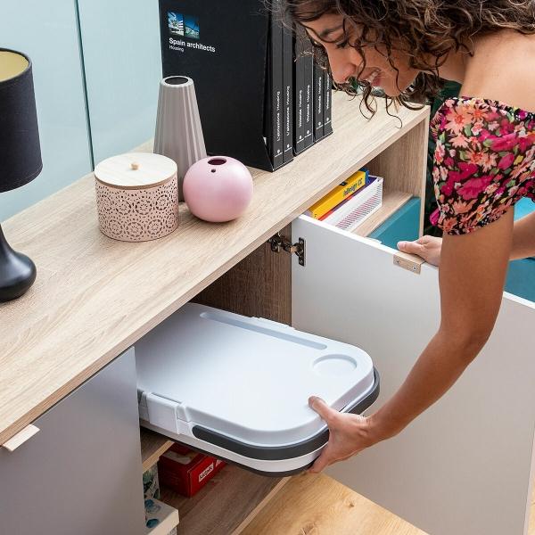 Sulankstomas iškylų krepšys su dangčiu-staliuku Pickning InnovaGoods ...